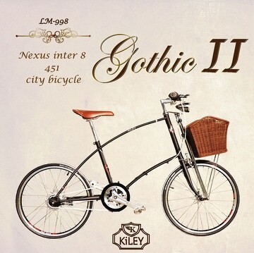 Gothic Style Mini City Bicycle | Taiwantrade