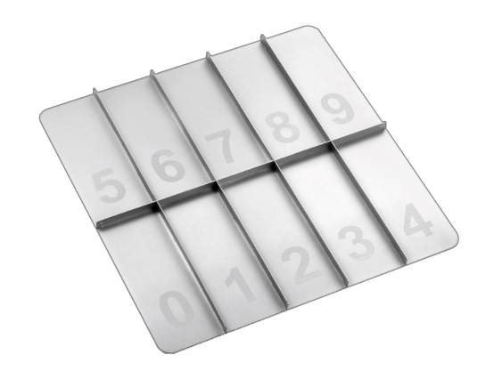 Stainless Steel Digital Number Rack | Taiwantrade