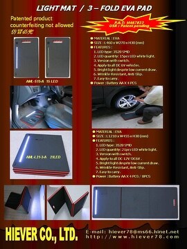 LED LIGHT MAT | Taiwantrade.com