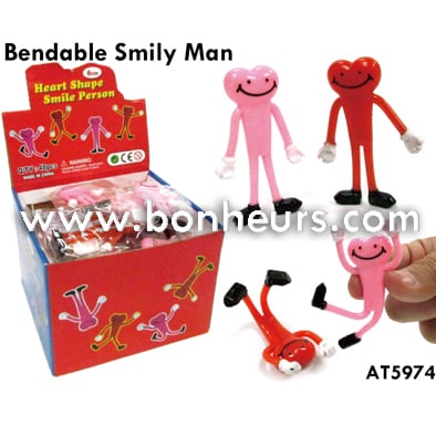 BENDABLE SMILY MAN | Taiwantrade