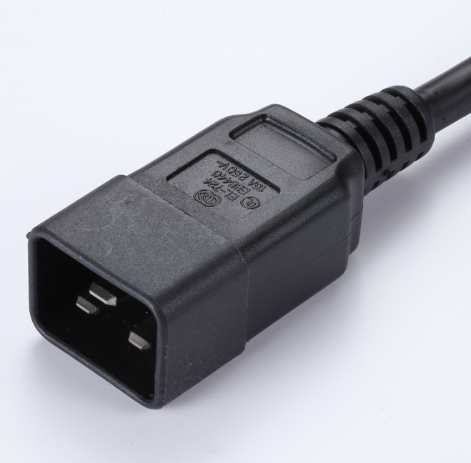 IEC Standard 60320 C20 socket connector AC power cord power supply ...