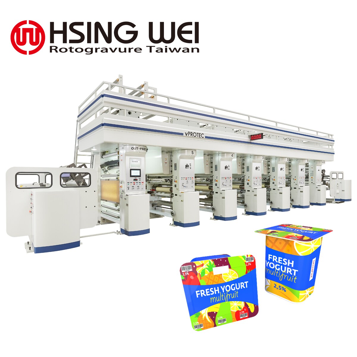 Fully Automatic Rotogravure Printing Machine. | Taiwantrade