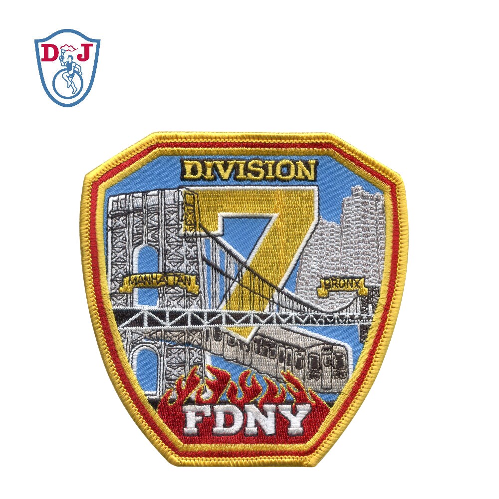 FDNY Embroidered Patch | Taiwantrade.com