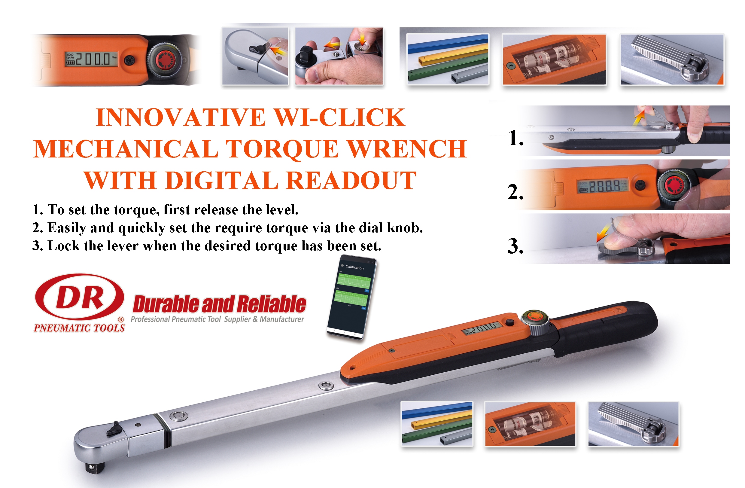 Wi-Click e-Torque Wrench | Taiwantrade