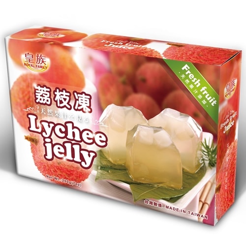 Natural Fruit Jelly Lychee Jelly Pudding with Litchi Flavour | Taiwantrade