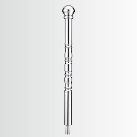 Stainless Steel Round Post 2 1/2" Decorating Post Body with Mushroom ...