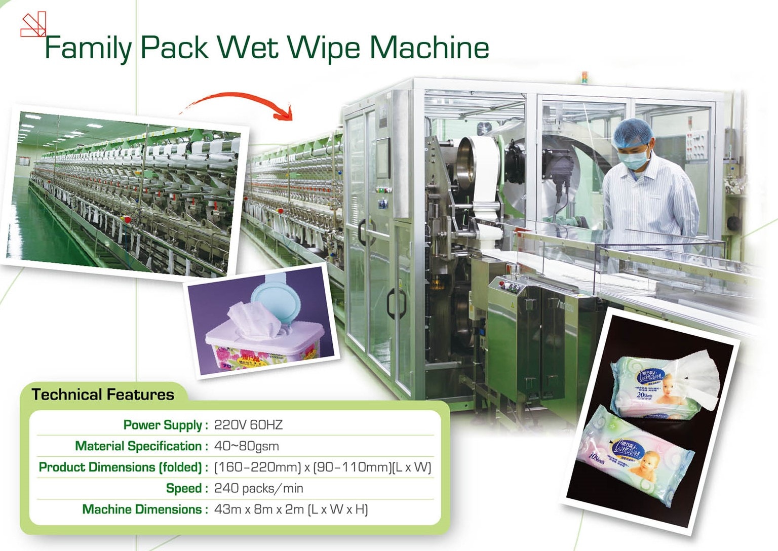 Wet Wipes Machine | Taiwantrade