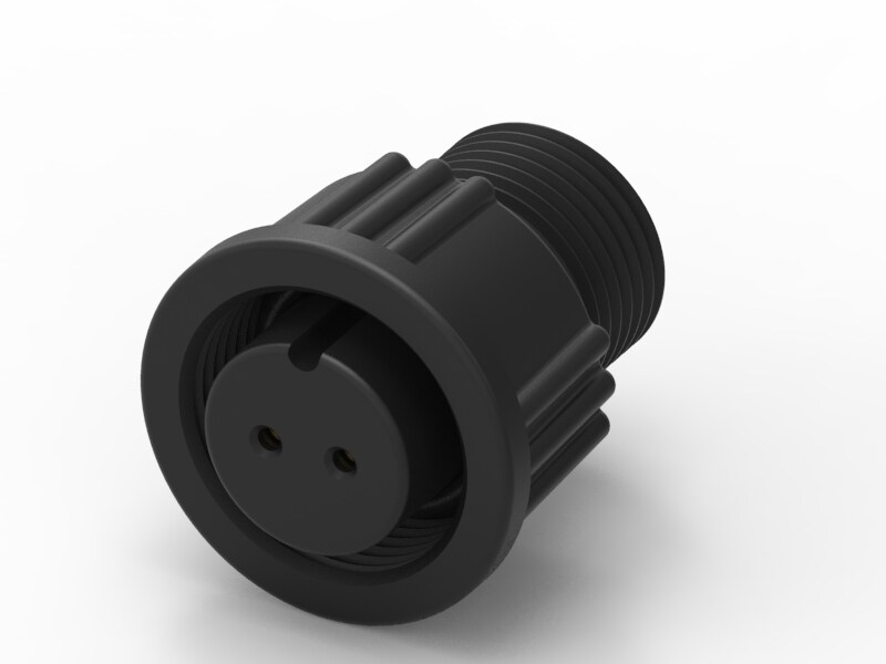 WP B SIZE(Female Connector/Female Pin) 2PIN Molded with Cable(Screw ...