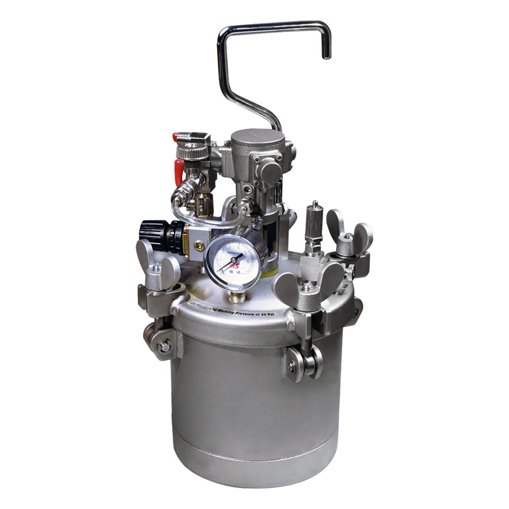 stainless steel Air Agitator 2L Pressure pot for painting | Taiwantrade