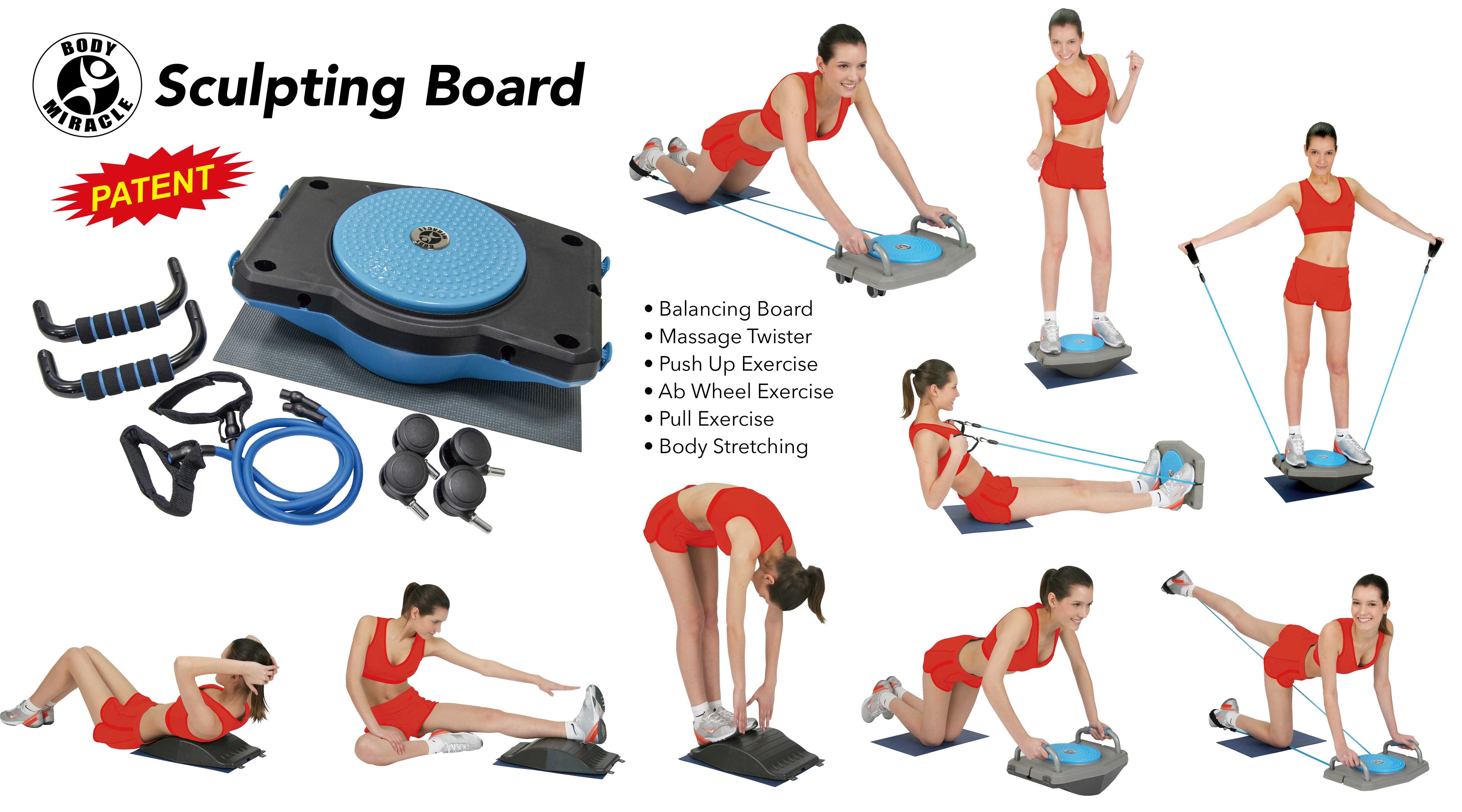 Body Miracle Sculpting Board | Taiwantrade