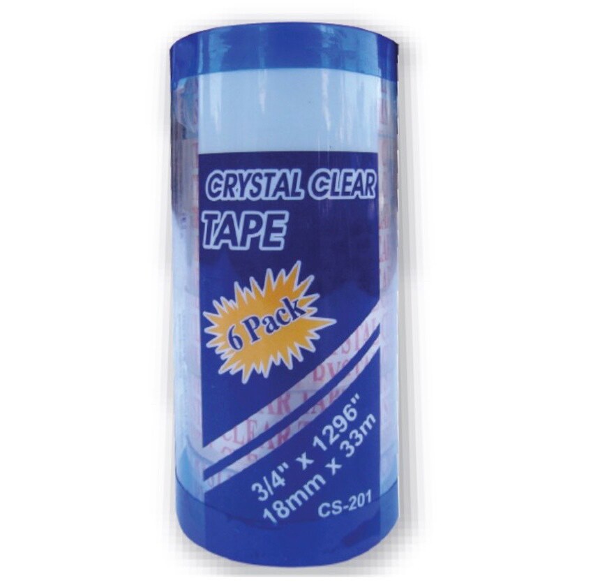 Crystal Clear Tape in PVC Tube | Taiwantrade