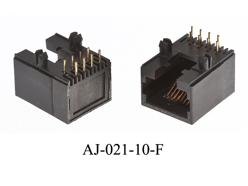 Side Entry Modular Jack Connector AJ-021-10-F | Taiwantrade.com