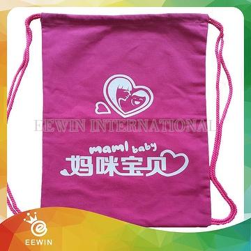 Backpacks Drawstring Bag Travel Full Color Customized 6 oz Canvas | Taiwantrade