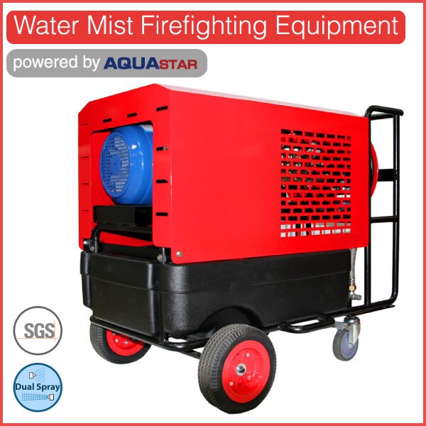 10HP electric multifunctional water mist high pressure fire pump ...
