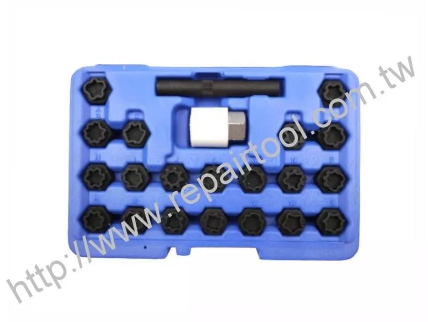 22Pcs Wheel Locking Key Set For Audi | Taiwantrade