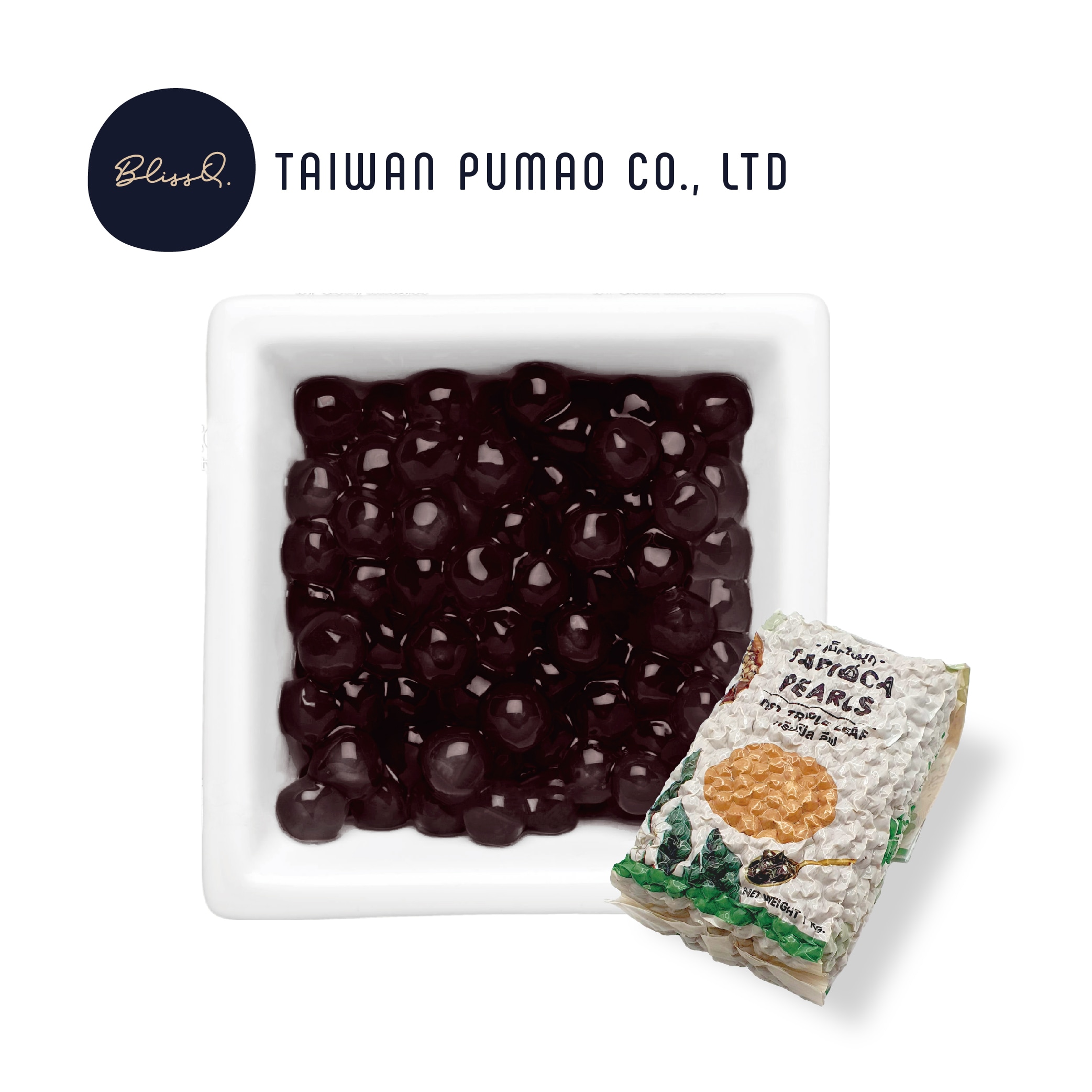 Brown sugar flavor tapioca pearls | Taiwantrade