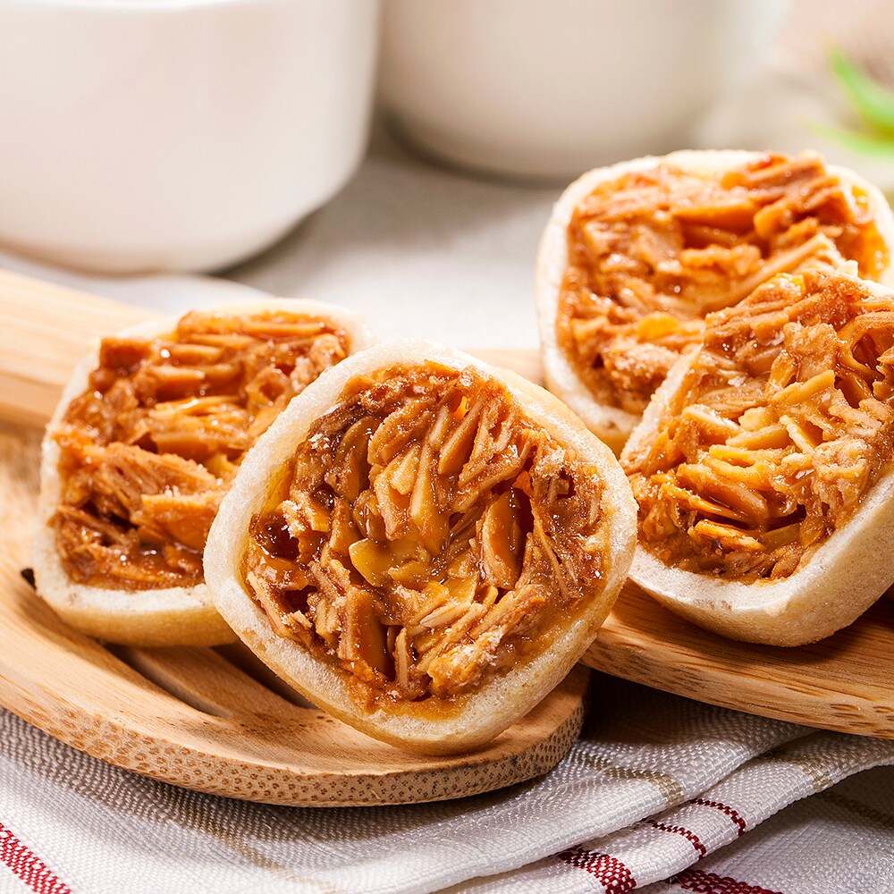 【ISABELLE】One-bite Caramel Almond Monaka Cookies, , Lunch Snacks, Snack ...