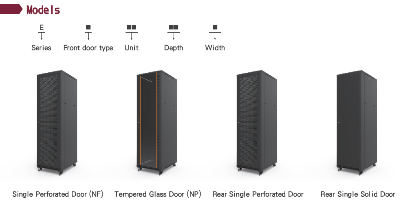 19" E-Series Steel Server Racks | EA-HWA ENTERPRISE INDUSTRIAL CO., LTD.