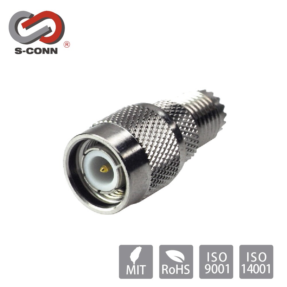RF/Coaxial connector, TNC Plug to Mini UHF Jack Adapter | Taiwantrade.com