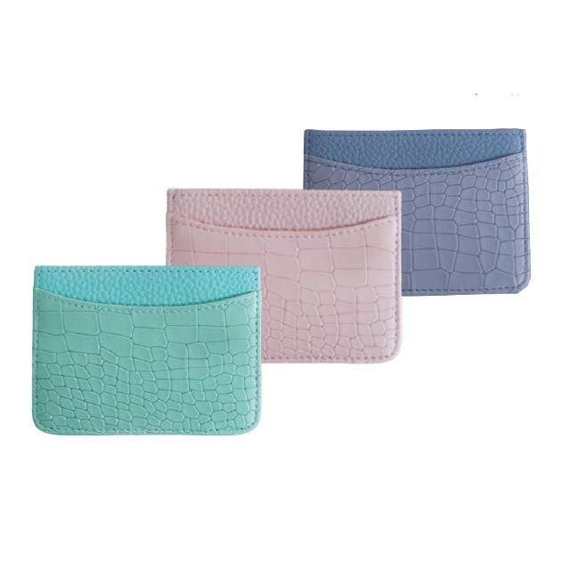 Minimalist PU Leather Slim Wallet Card Holder | Taiwantrade