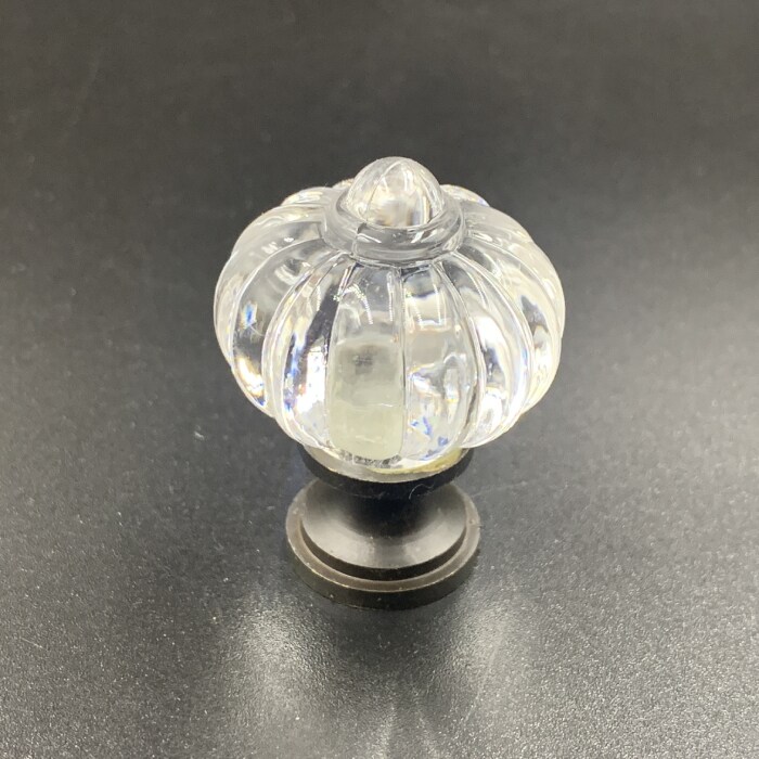 1-2” Pumpkin Acrylic Knob Brass Base, Oil Rubbed Bronze | Taiwantrade.com