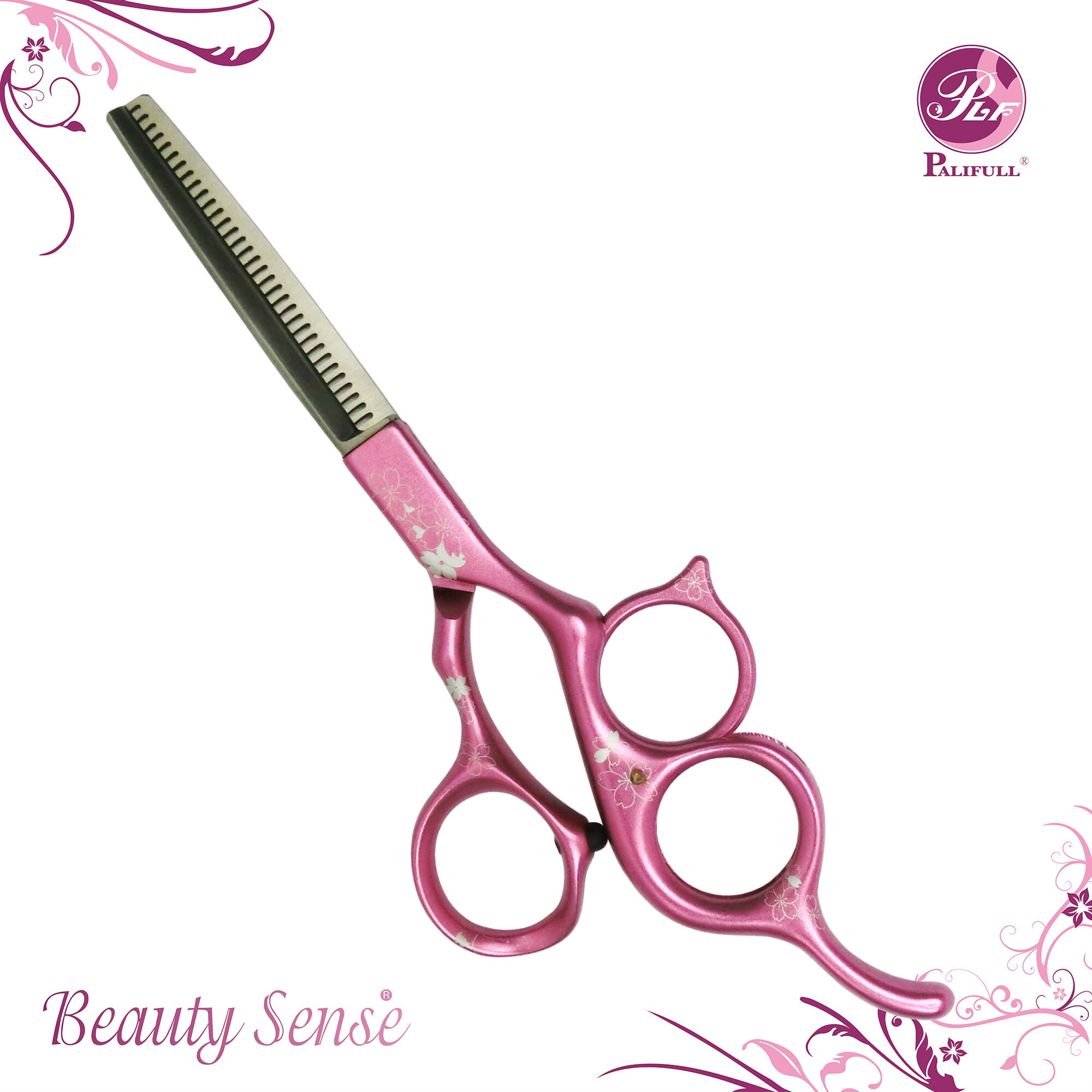 3 Ring Color Handle Opposite Hair Thinning Scissor (PLF-ON3D55 ...