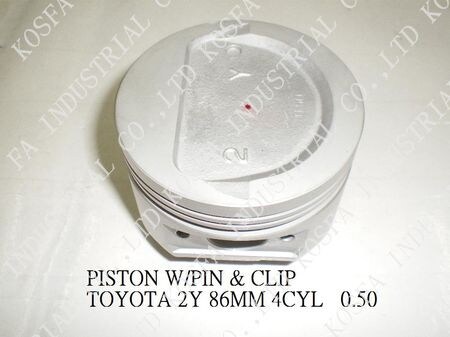 Piston Set 4CIL 86MM 0.50 for TOYOTA 2Y | Taiwantrade