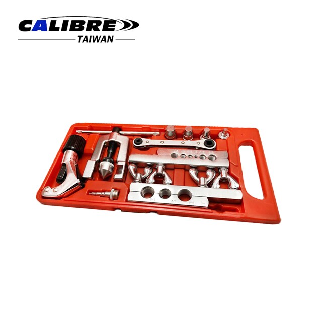 CALIBRE 10pc Heavy Duty Standard Flaring Tool Set With Tube Cutter ...