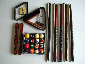 Wholesale Billiard, Snooker Set Includes Billiard Cues, Racks, Balls ...
