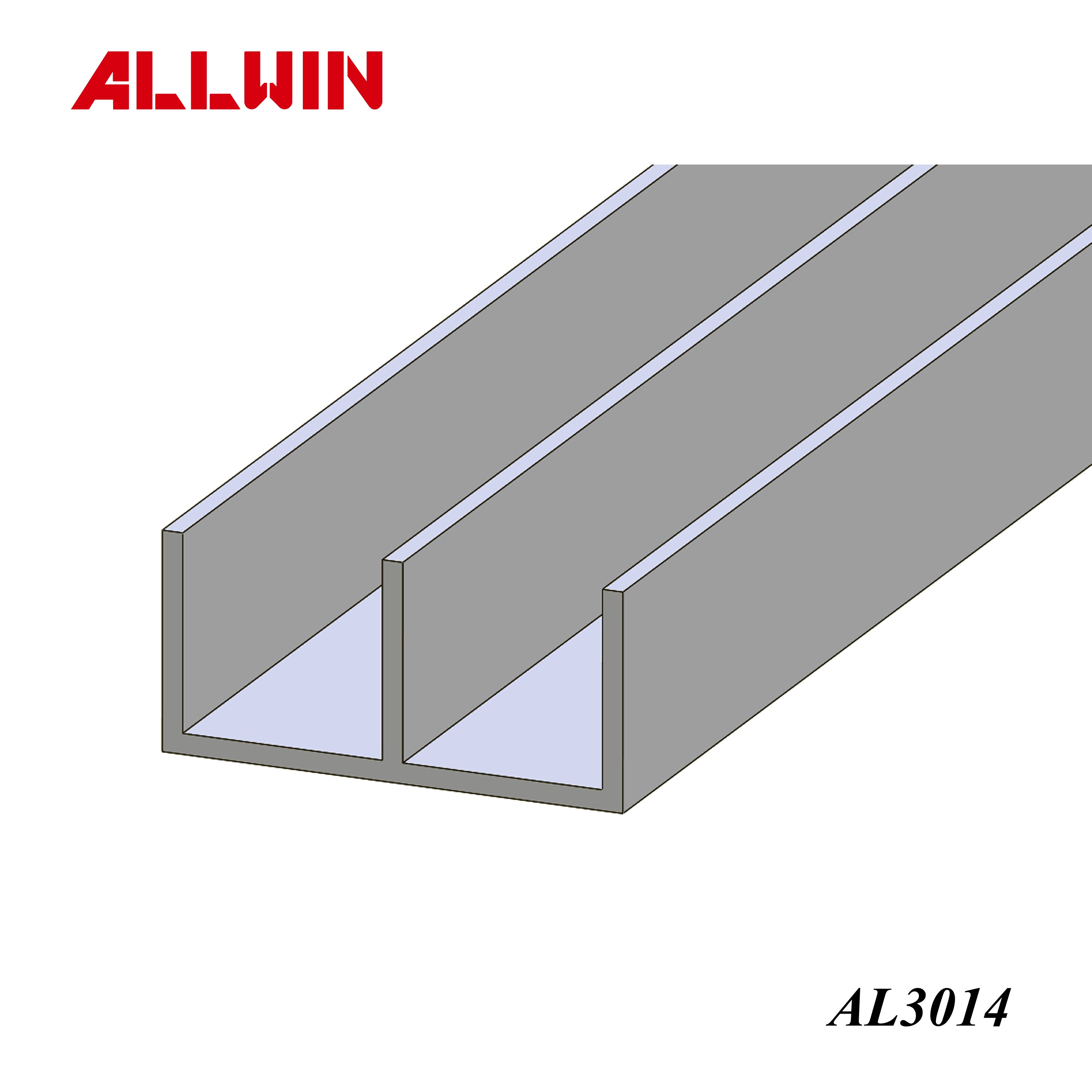 Taiwan Aluminum Extrusion Double Channel Sliding Track Bar | Taiwantrade