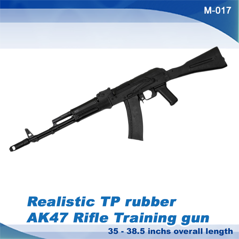 35-38.5" Realistic TP Rubber AK47 Rifle Training gun, AK47 Rifle ...
