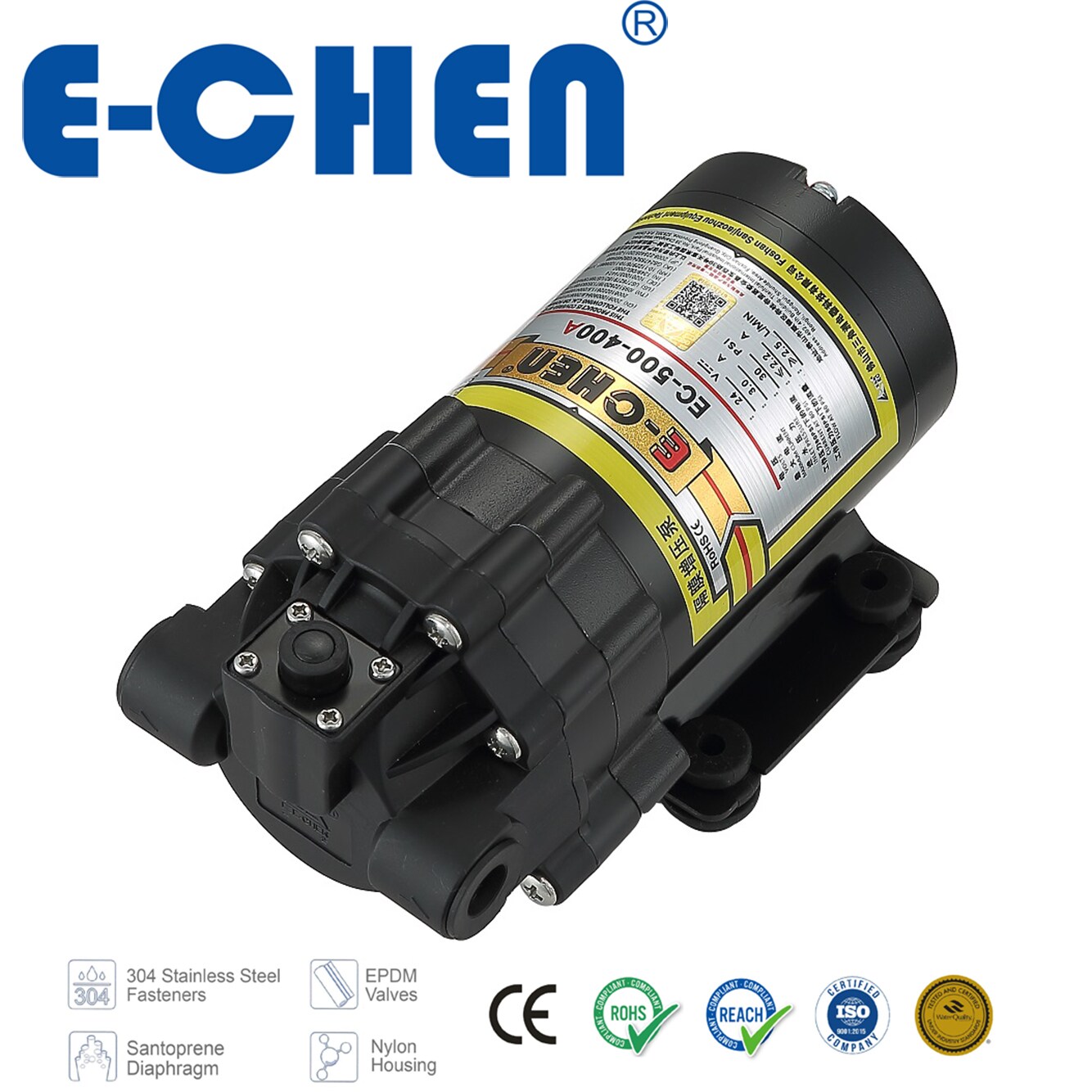 Brushless DC Motor Water Booster Pump 600GPD 4Lpm@80psi | Taiwantrade.com