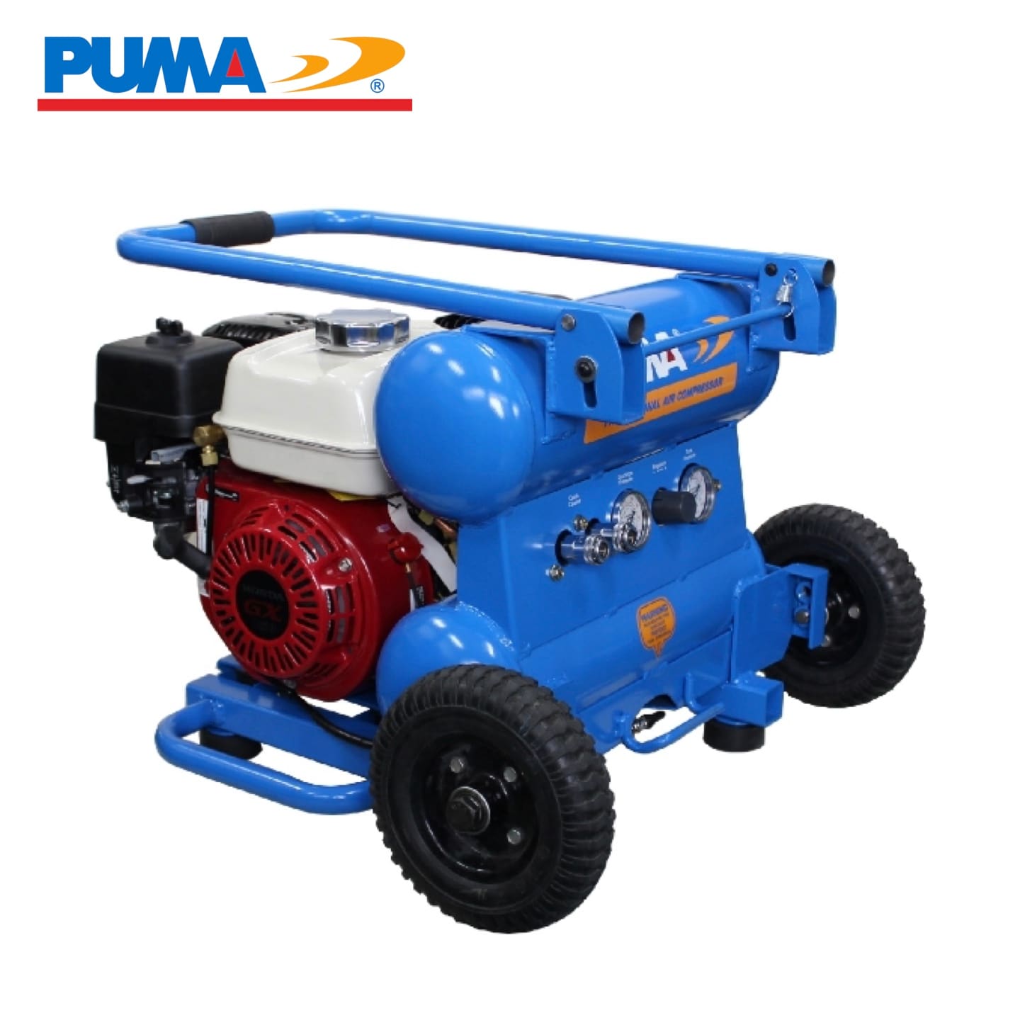 Gas Air Compressor Powered by HONDA GX160 Engine is the new Puma single ...