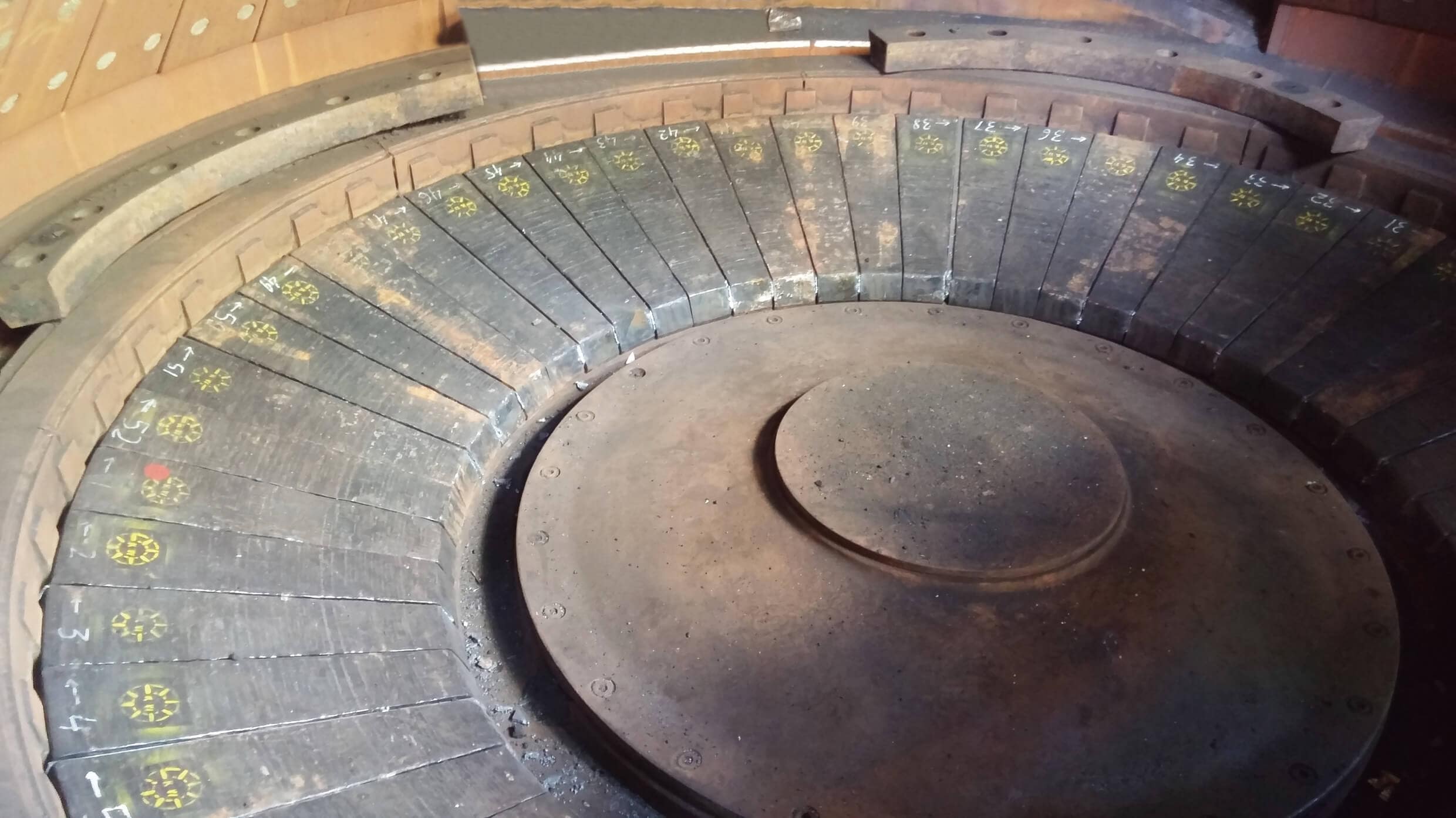 3 years Table Liner A, coal mill pulverizer. grinding ring | Taiwantrade