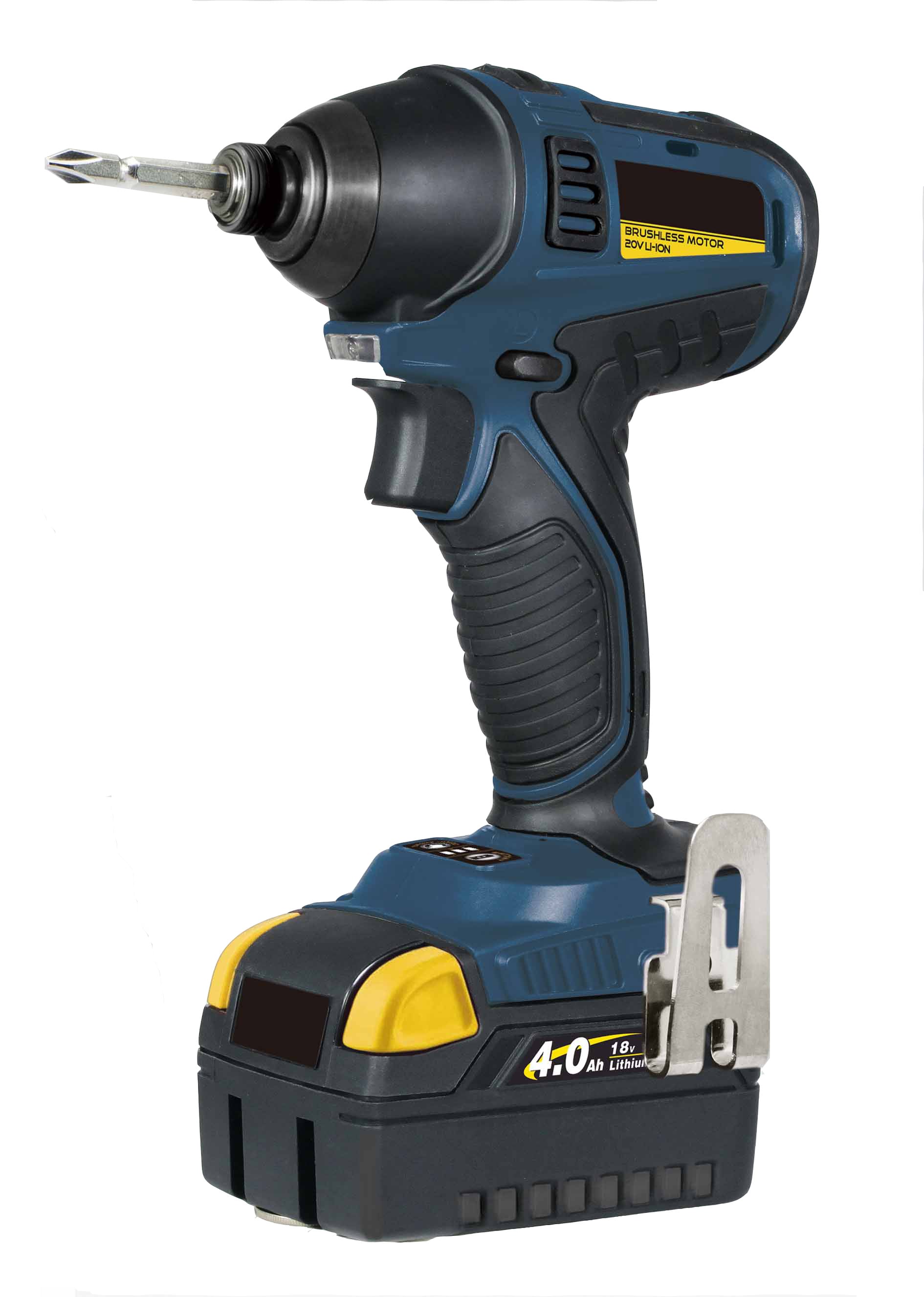 1/4" Dr. Cordless 18V 2.0Ah Brushless Impact Driver | Taiwantrade