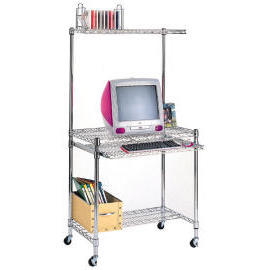 Wire Shelving Computer Desk | Taiwantrade