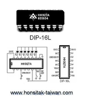 LED Blinking IC HK927A | Taiwantrade
