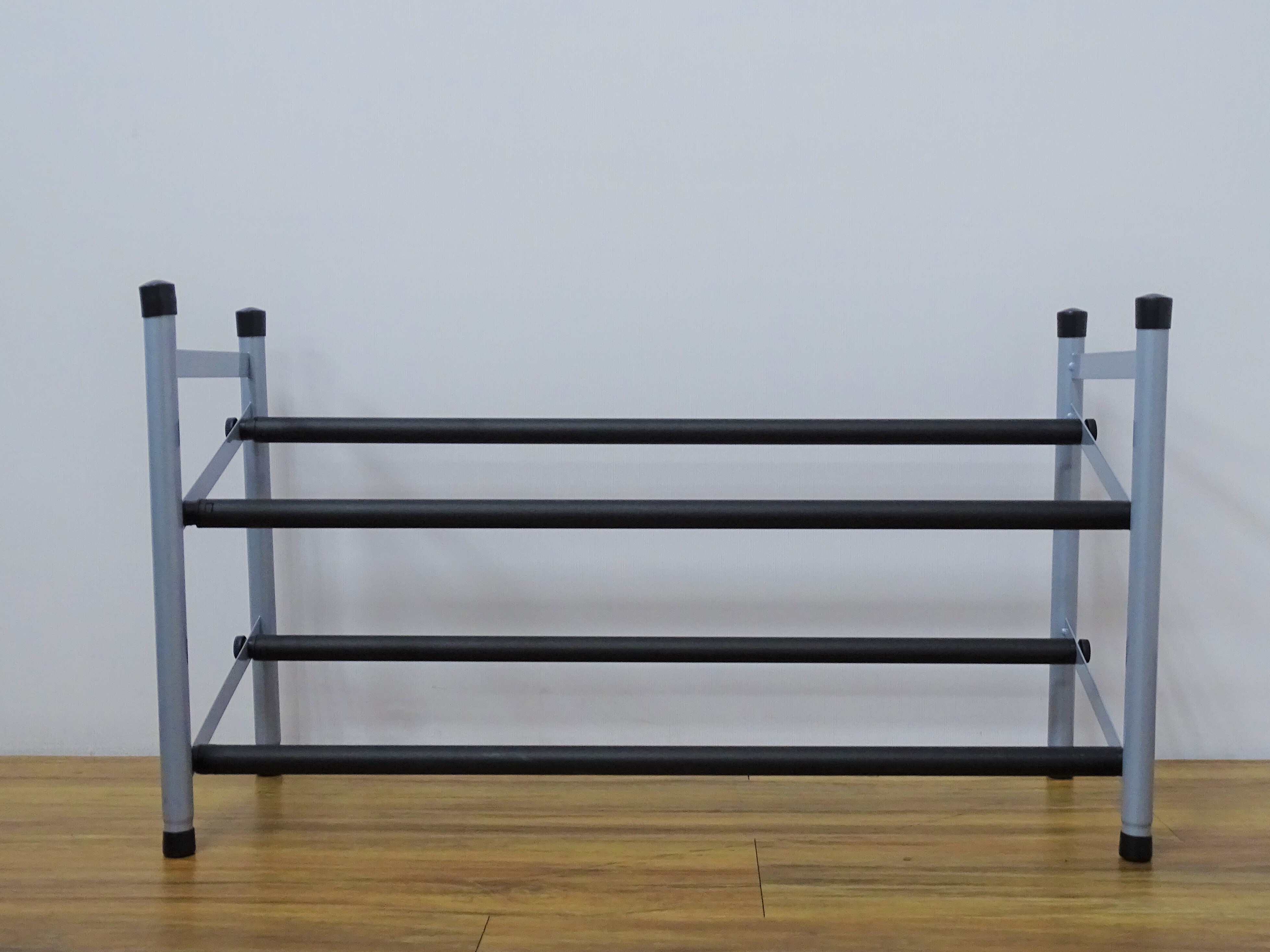 2-Tier expandable shoe rack, adjustable shoe shelf storage organizer ...