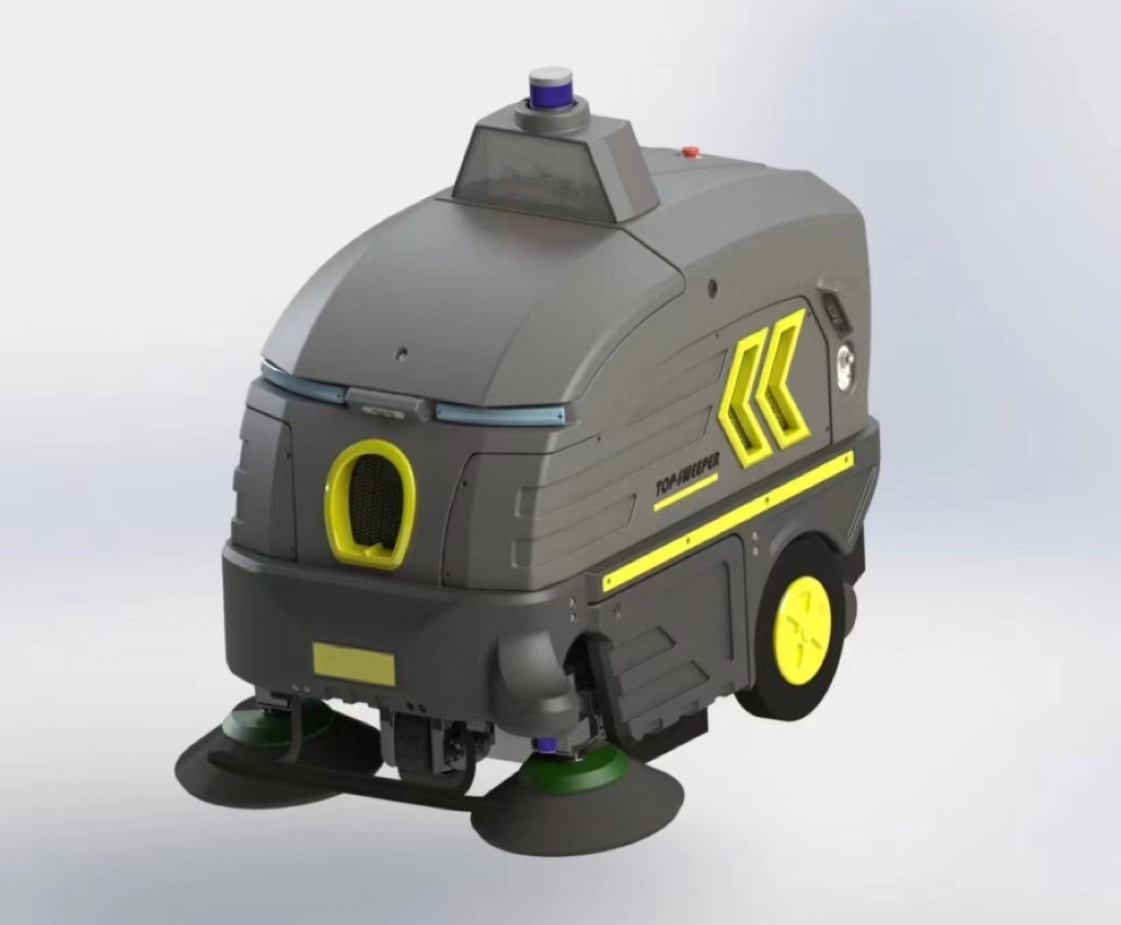 Outdoor Sweeper Robot- Model 130 | Taiwantrade
