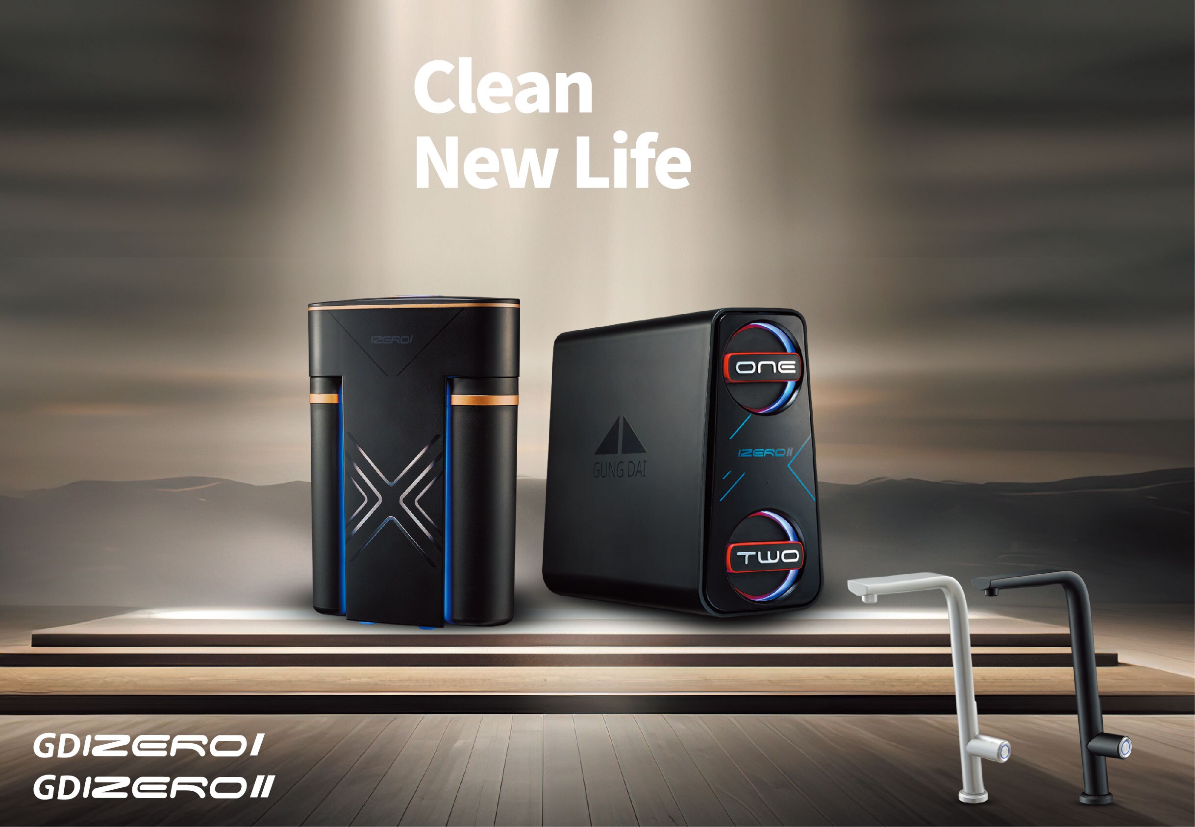 GD IZERO Next-gen Under-counter Tankless RO System | Taiwantrade