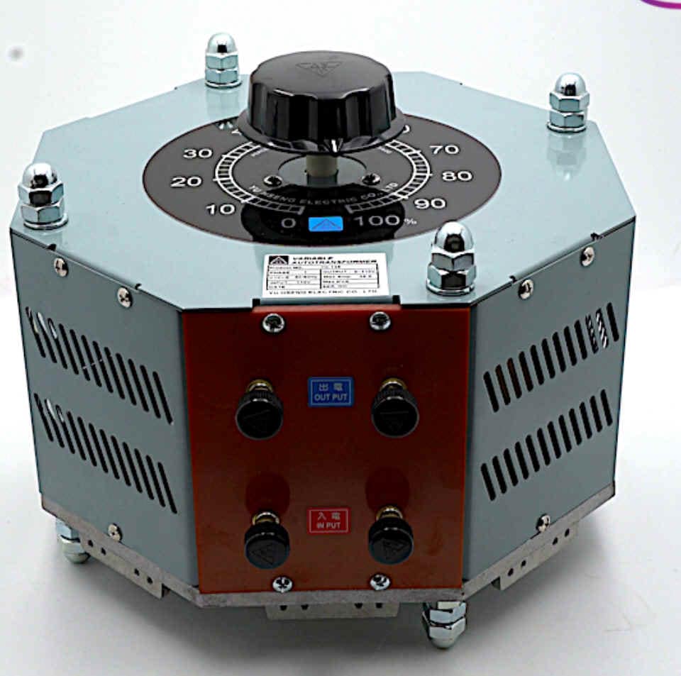 Variable Voltage Transformer (Variac Slidac) Input 1 Phase 110V, Output ...