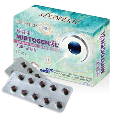 Le Bonhertz Mirtogenol Eye Pressure Relief | Taiwantrade