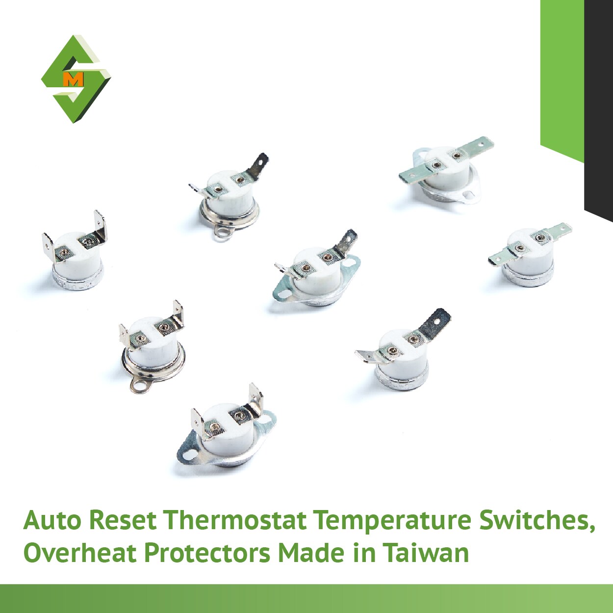 Auto Reset Thermostat Temperature Switches, Overheat Protectors from ...