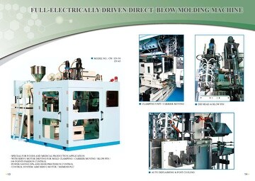 Full – Electrically driven direct blow molding machine | Taiwantrade.com