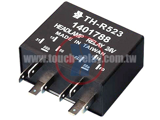 MADE IN TAIWAN 24V 8P HEAD LAMP Relay suitable for SCANIA TRUCK 1504270 ...