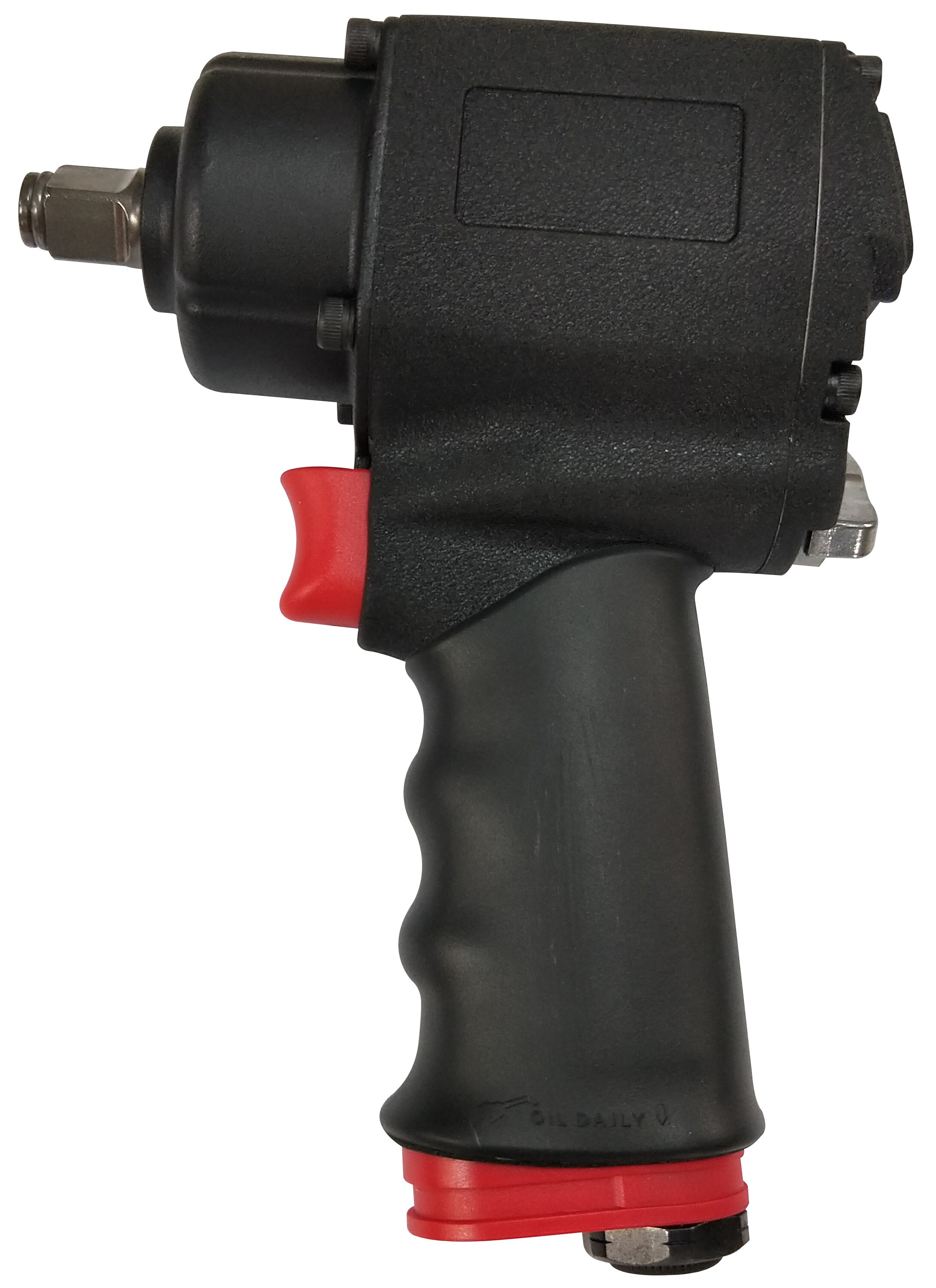 1/2" Heavy Duty Compact Impact Wrench, 1,000 ft-lbs, Twin Hammer ...