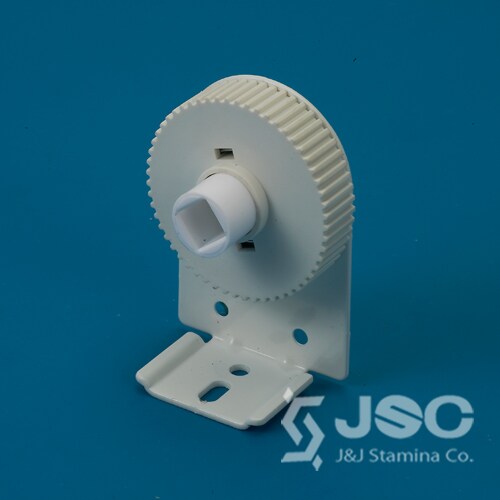 Metal bracket with plastic roller cap- Spring roller blind parts ...