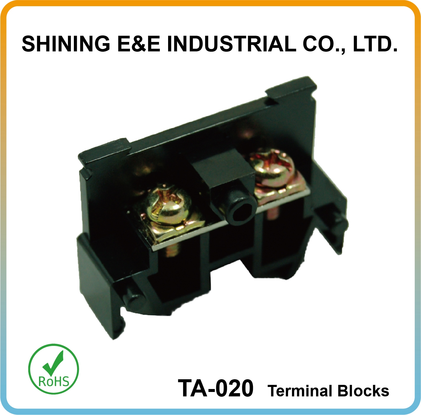 TA-020 35mm Din Rail 600V 20A Assembly Terminal Block | SHINING E&E ...