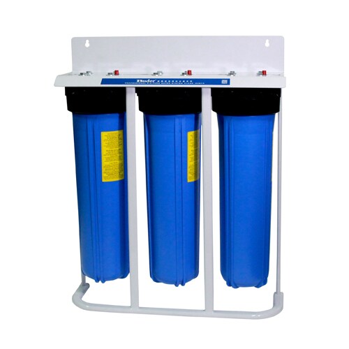 [ Taiwan Buder ] Whole house 3 stages Big Blue 20 inch water filtration ...