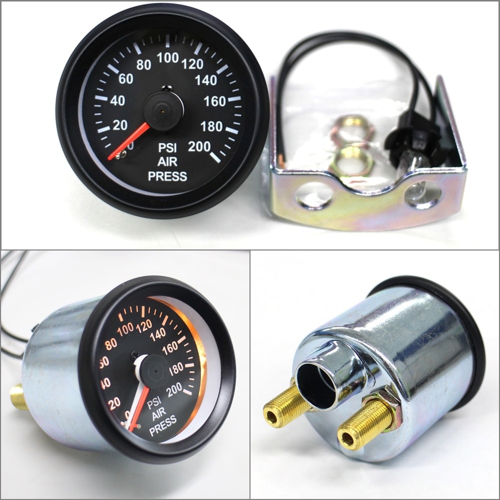Dual Needle Air Pressure Gauge/ Dual Pressure Gauge/ Air Suspension ...